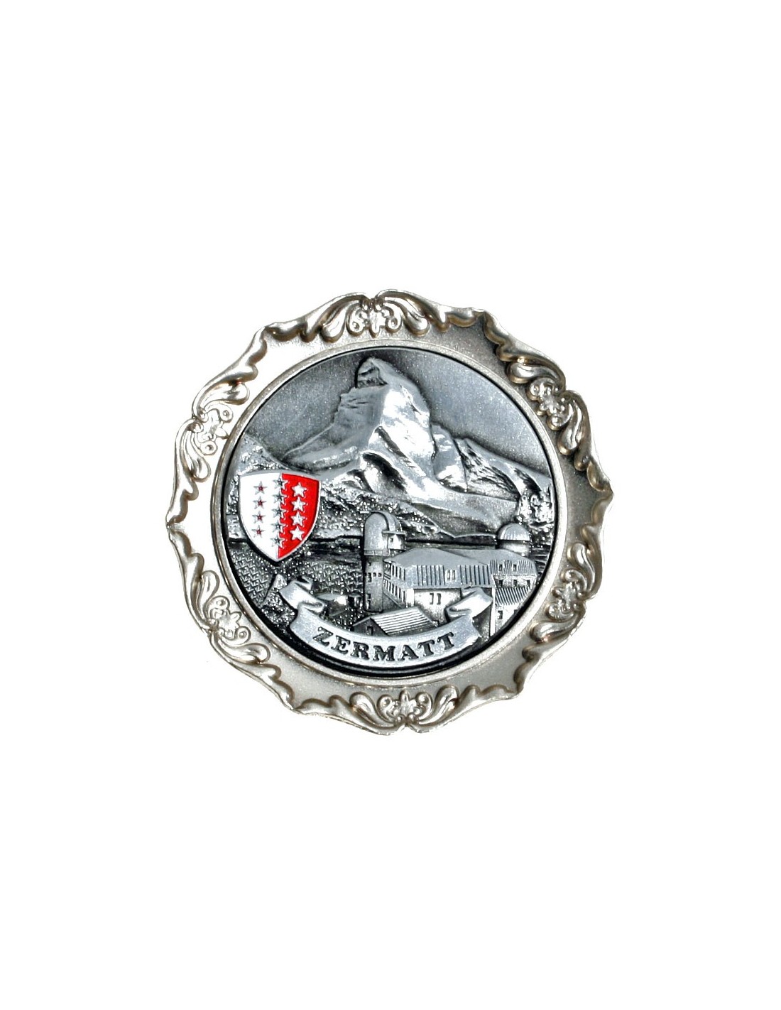 Magnet Tellerchen 46mm Zermatt Matterhorn